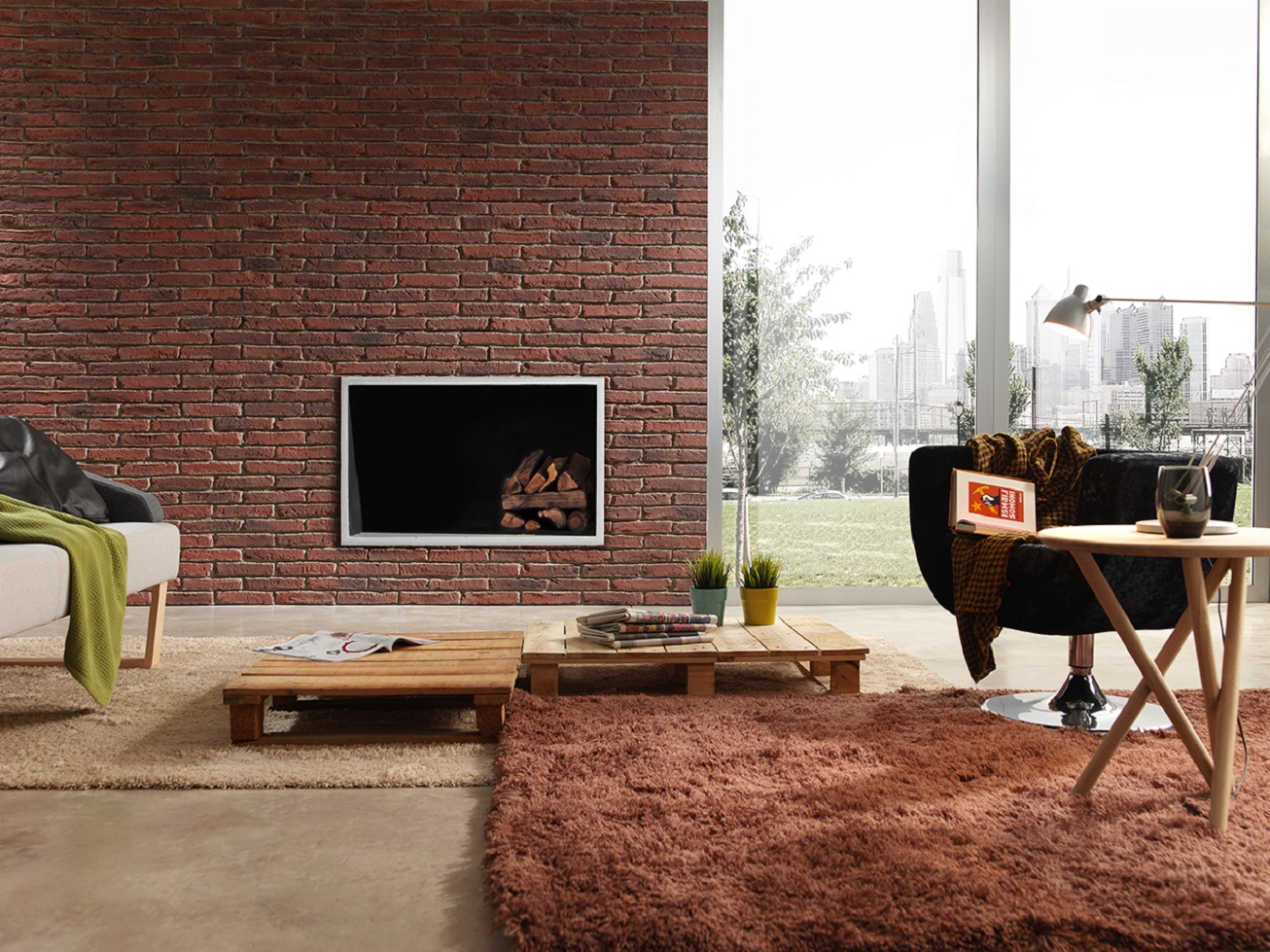 Adobe Brick Panels - Stone Panel