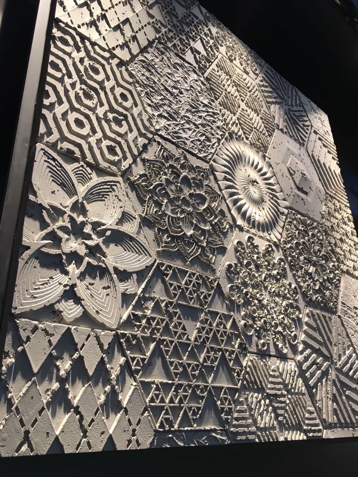 HEXAGONAL CONCRETE PANELS - Stone Panel