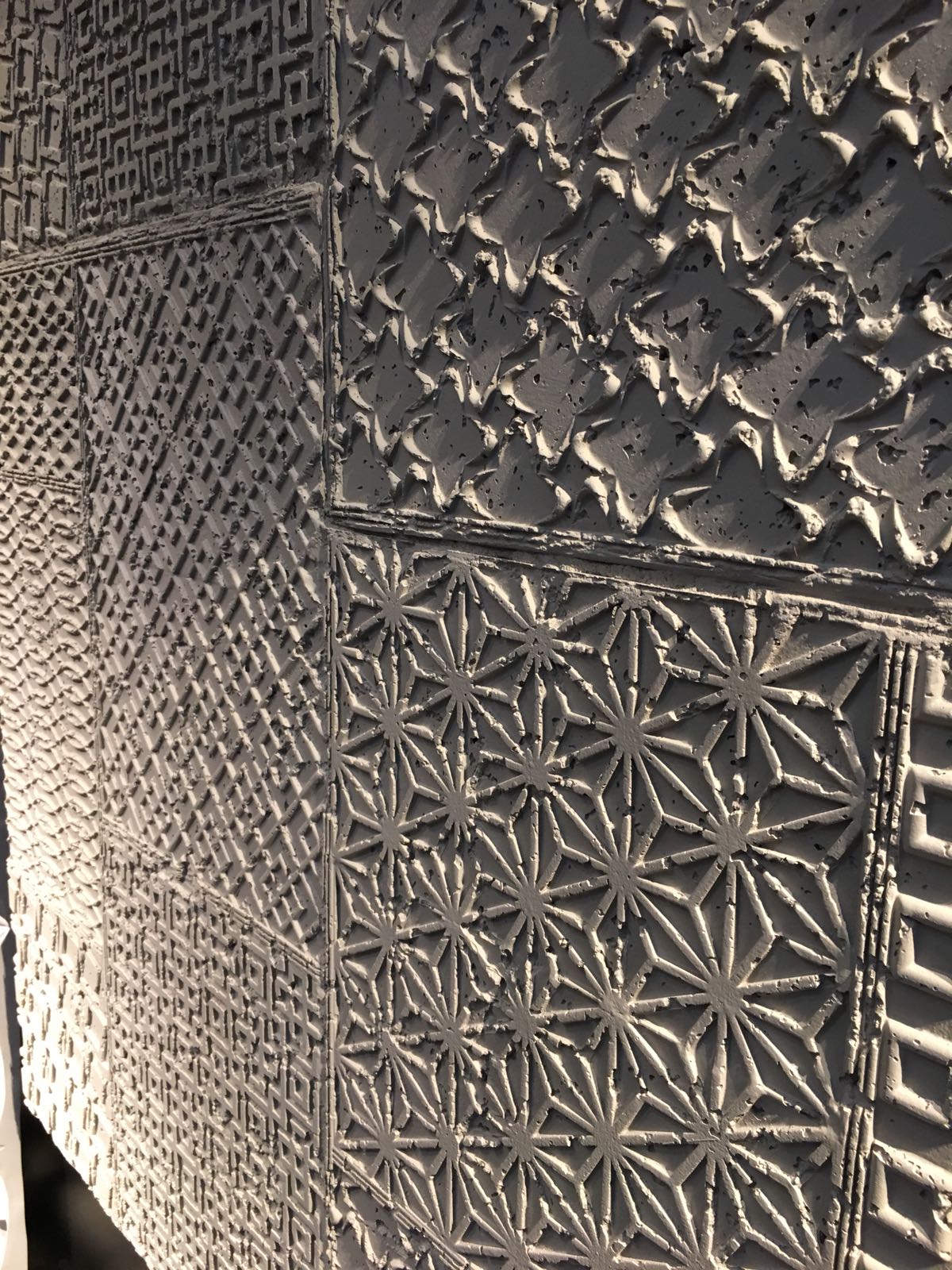 GEOMETRIC CONCRETE PANELS - Stone Panel
