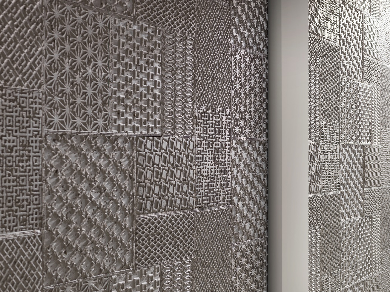 GEOMETRIC CONCRETE PANELS - Stone Panel