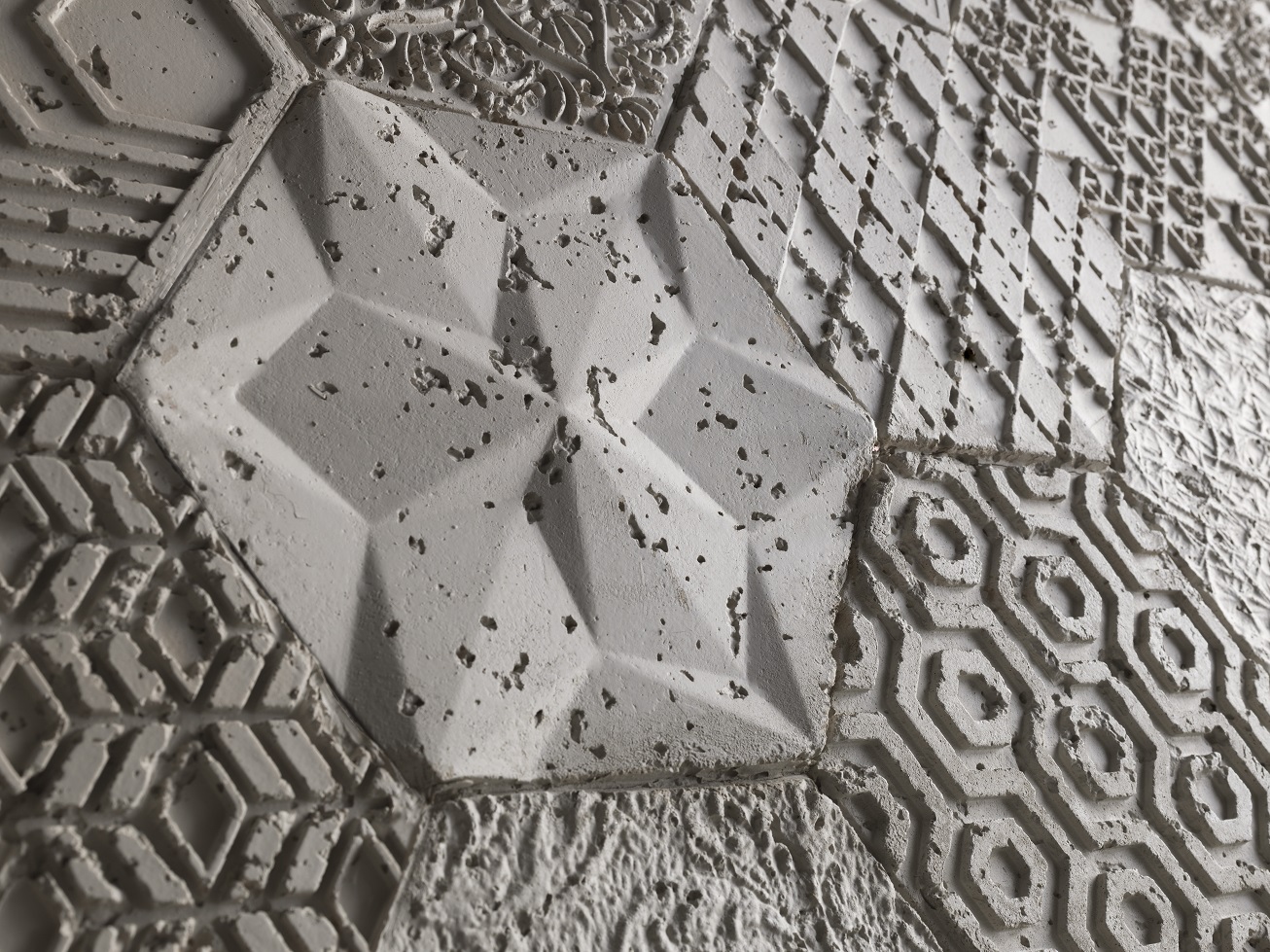 HEXAGONAL CONCRETE PANELS - Stone Panel
